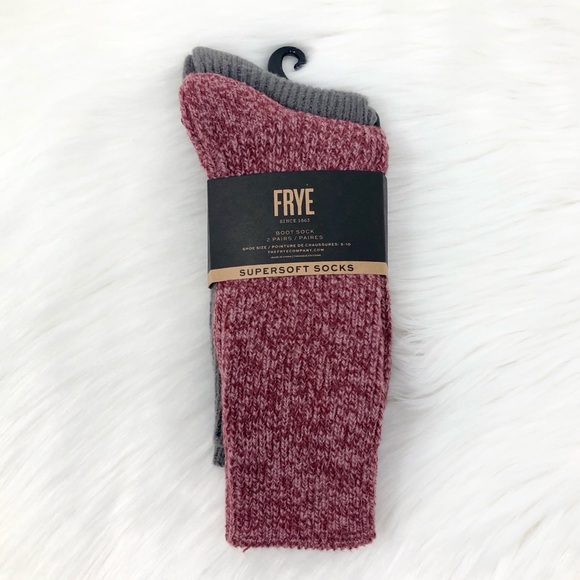 Frye | Accessories | Frye Super Soft Boot Socks 2 Pairs | Poshmark
